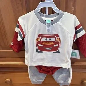 Disney | Matching Sets | Lighting Mcqueen 2pc Outfit Disney Baby 2 ...